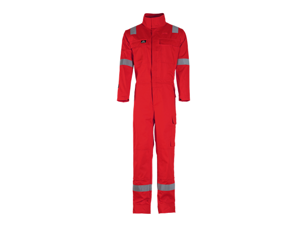 Bulldog kjeledress, rød Med glidelås, multinorm - Bulldog Protective ...